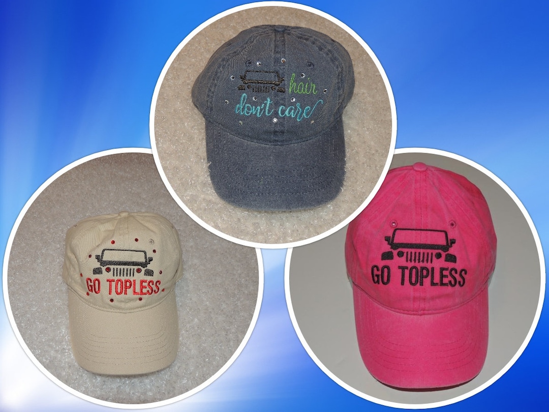 Ball Cap, Go Topless Baseball Cap - Etsy