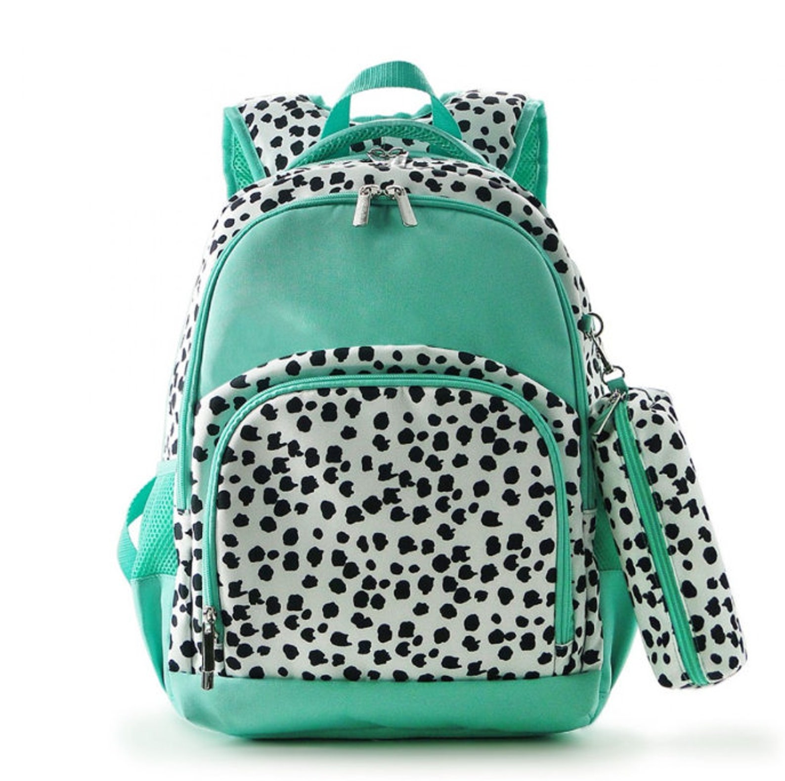 Spotty Dog Backpack Lunch Box Monogrammed Backpack Back - Etsy