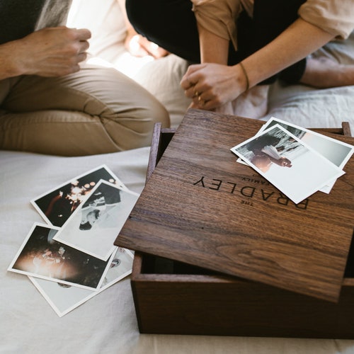 Family Box Keepsake Box Wood Personalized Box Wooden Memory - Etsy Canada