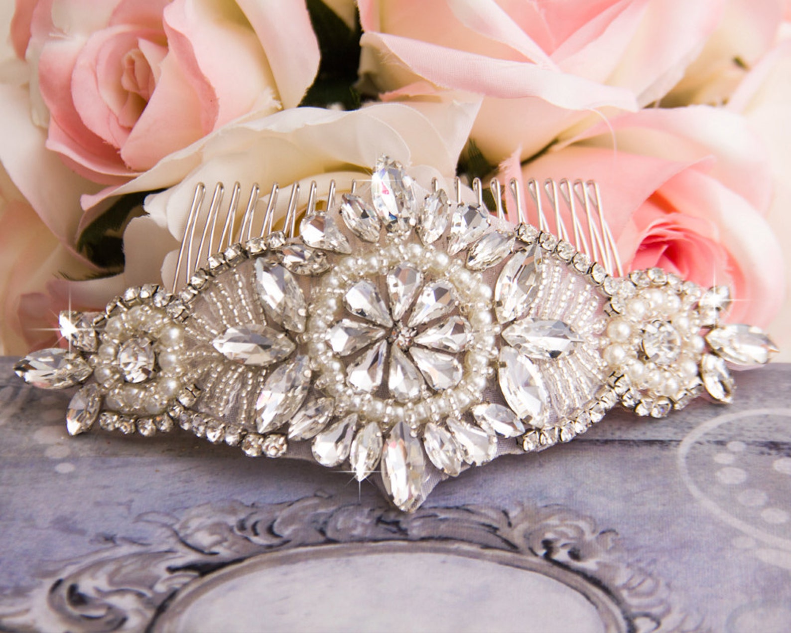 Wedding Hair Comb Bridal Hair Comb Bridal Hair Accessories - Etsy