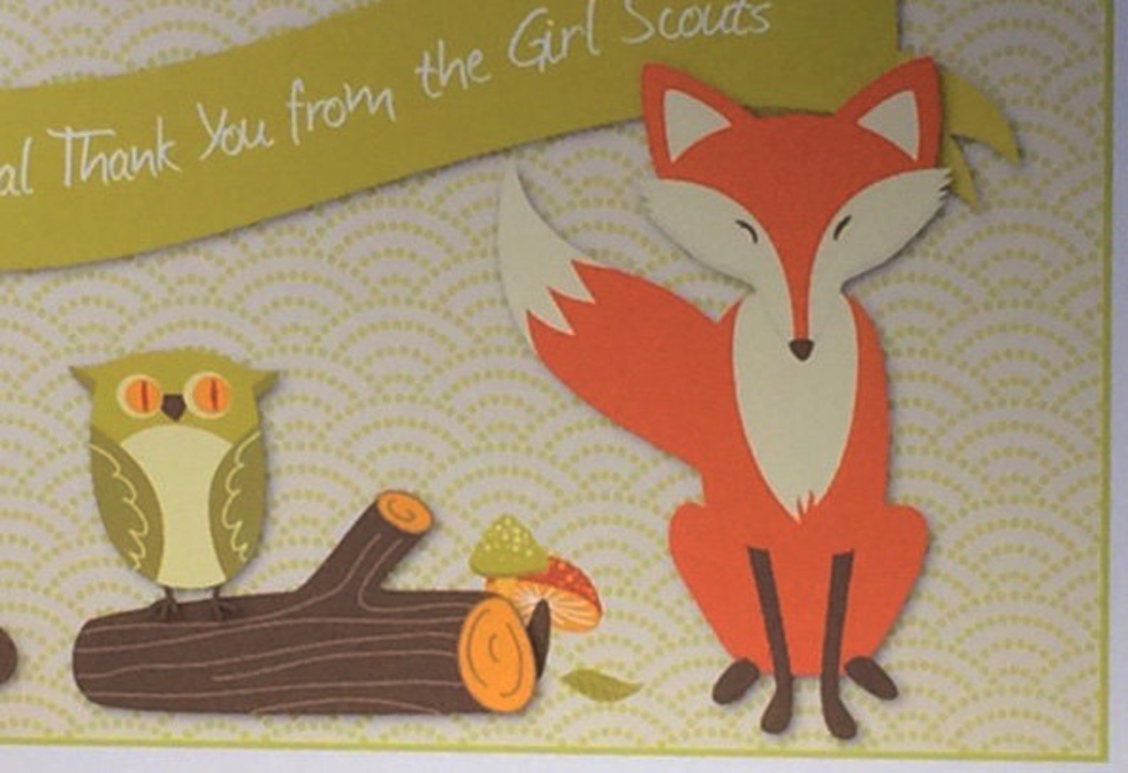 Troop Thank You Card - Etsy