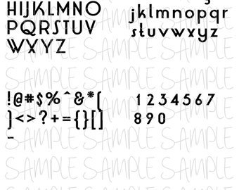 Monogram Last Name Logo Pack and Font SVG Cut Outs for Cricut - Etsy