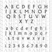 Monogram Last Name Logo Pack and Font SVG Cut Outs for Cricut - Etsy