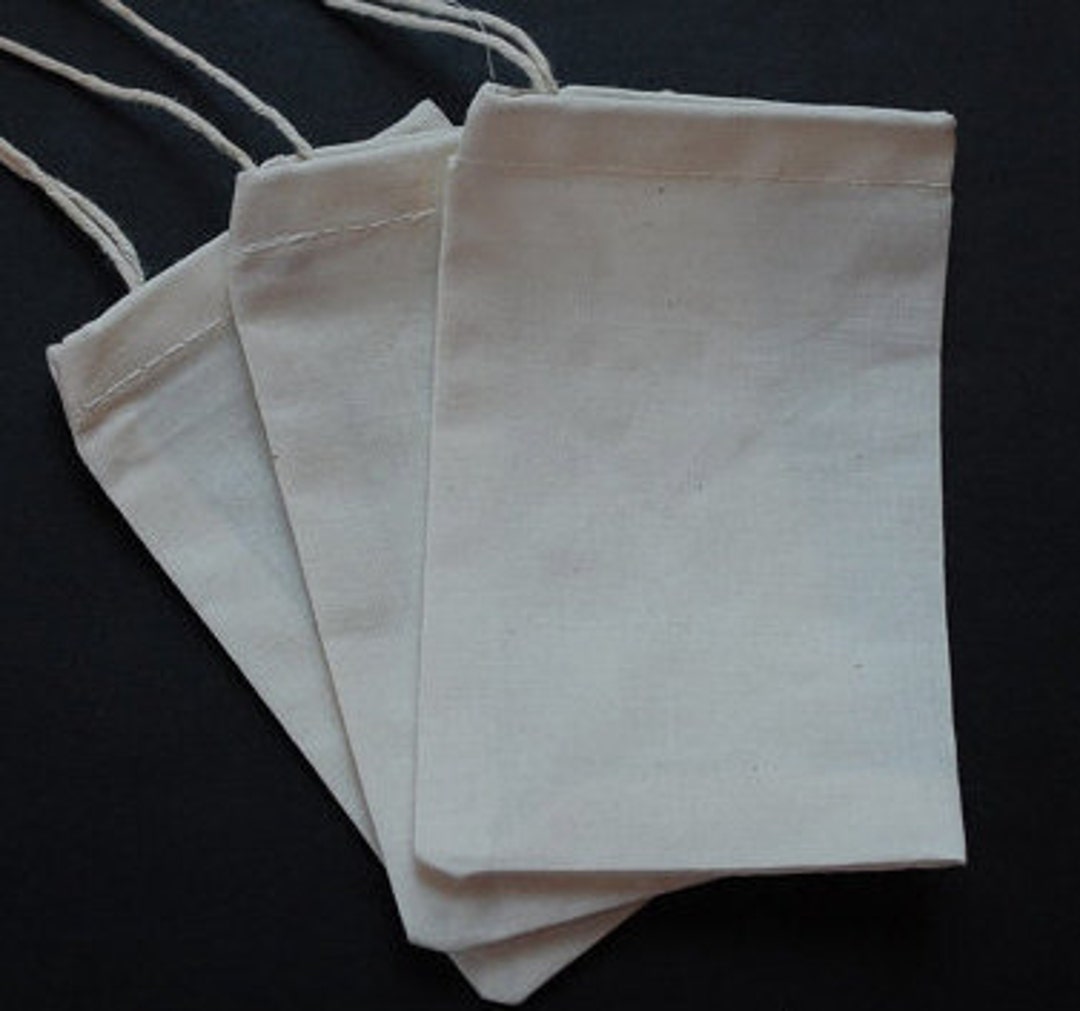 SAMPLES PACK 3pcs Large Cotton Muslin Bag // 1pc Each - Etsy