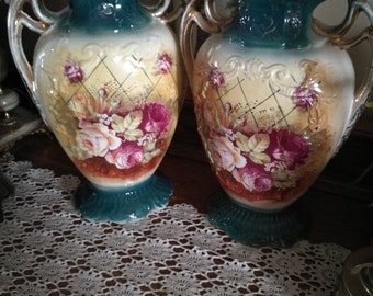 Victorian vase | Etsy