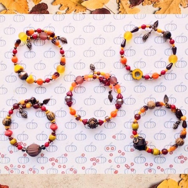 Fall Bracelets - Etsy