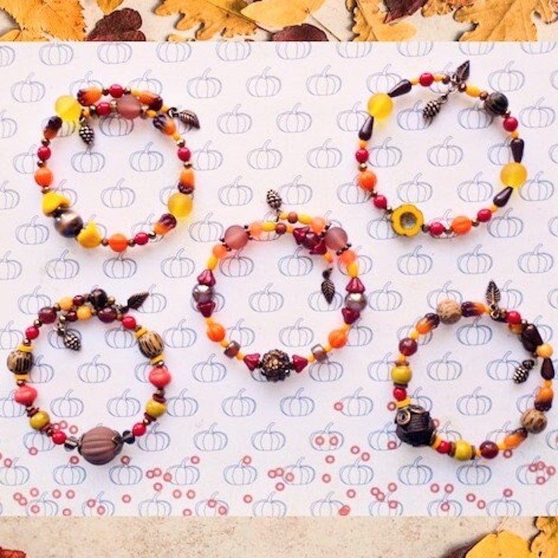 Fall Bracelets - Etsy