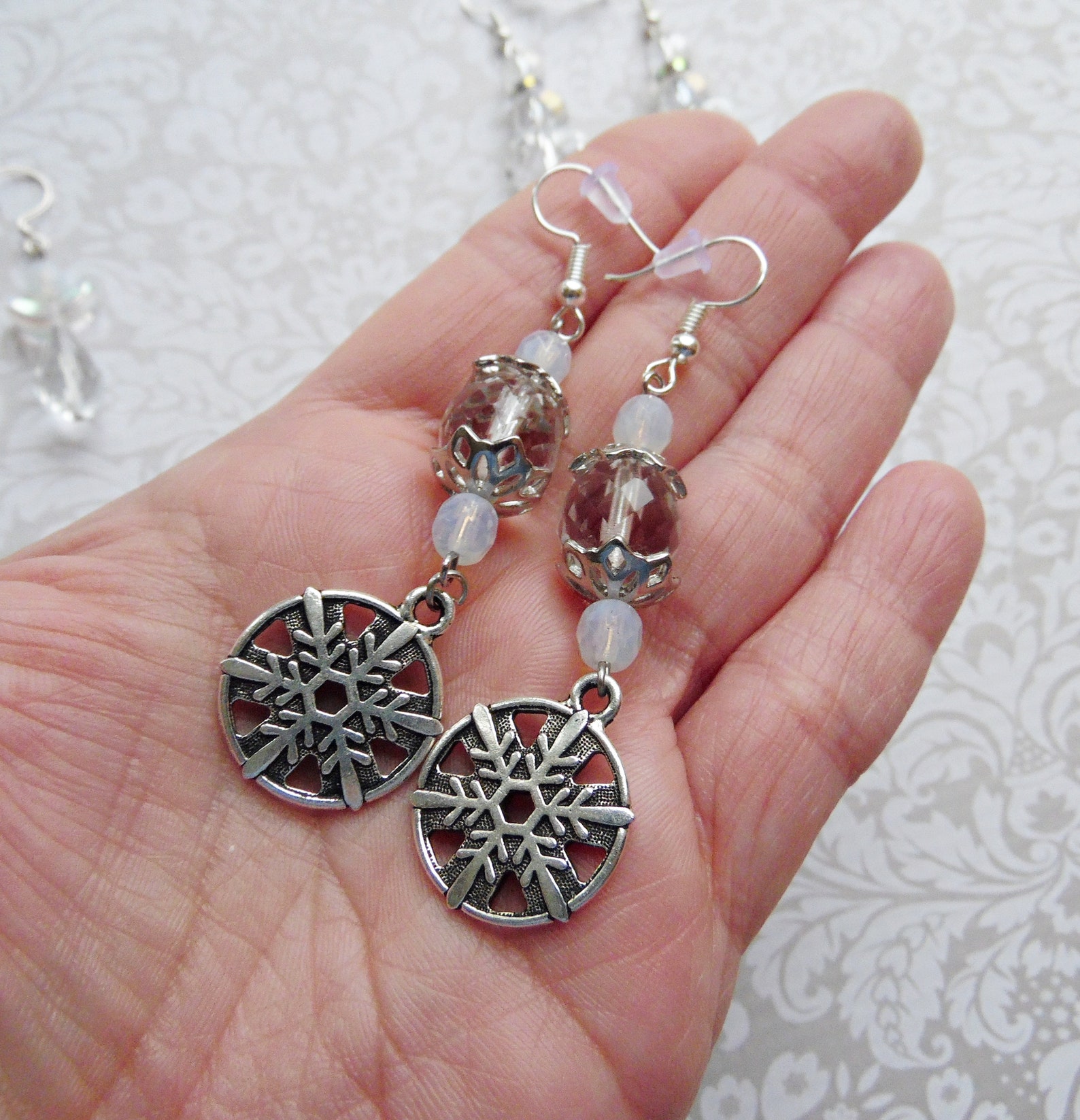 Winter Earrings Angel Earrings Snowman Earrings Choir | Etsy