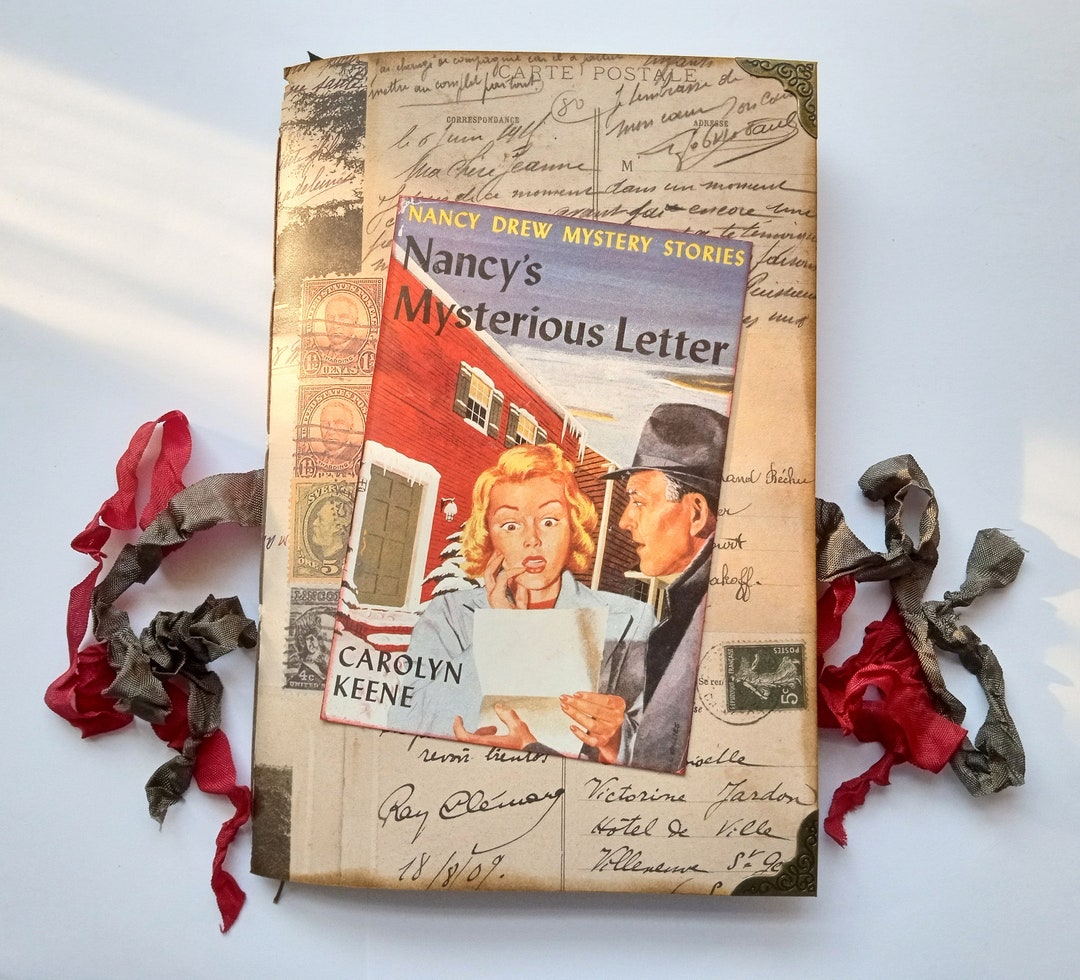 Nancy Drew Journal Nancy's Mysterious Letter Art Journal Girl Detective ...
