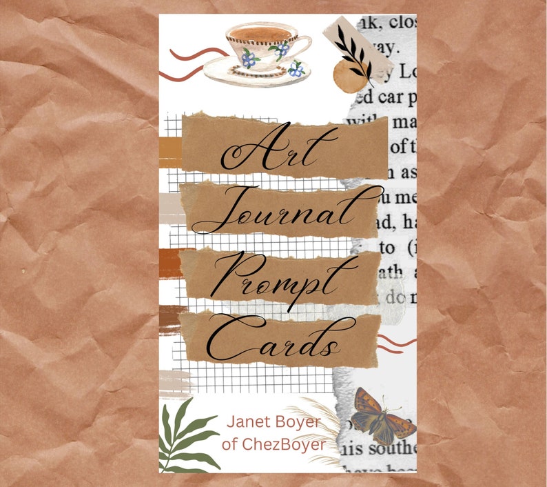 Art Journal Prompt Cards 160 PRINTABLE Journaling Cards - Etsy