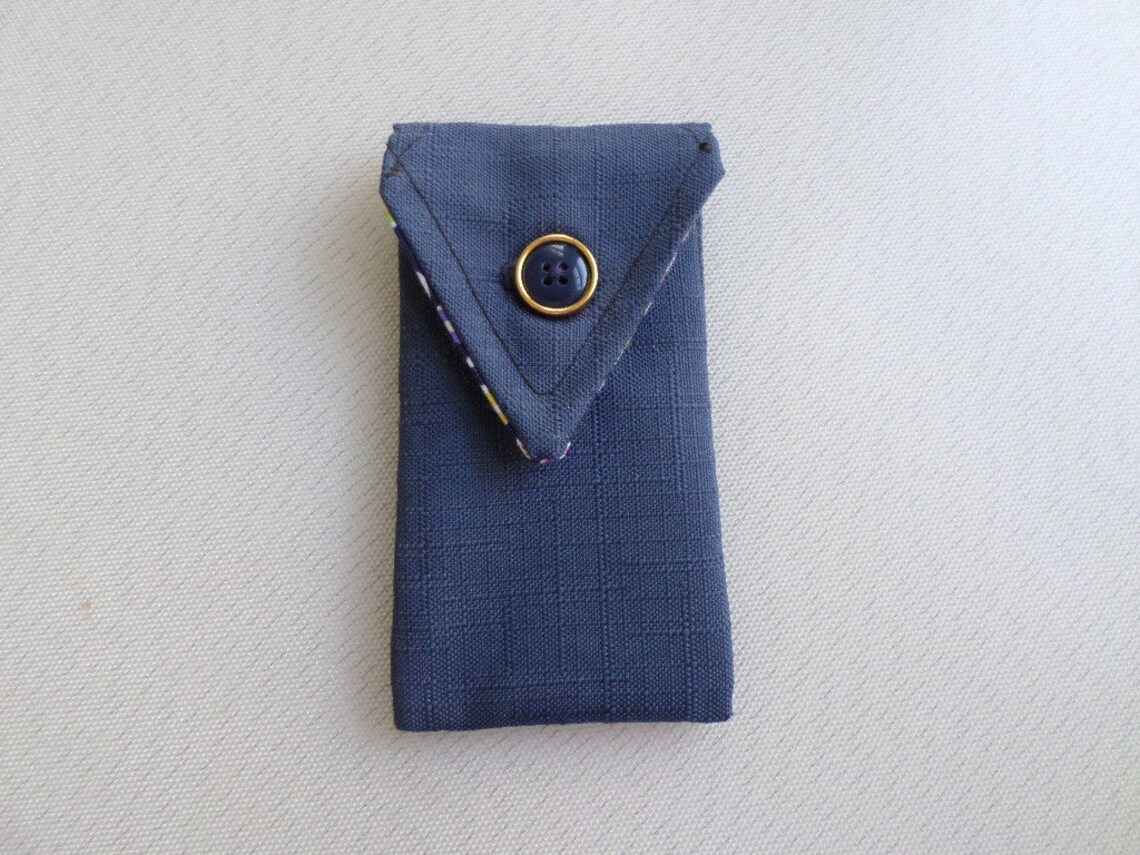 USB Pouch Fabric With Vintage Button Holds Flash Drives - Etsy