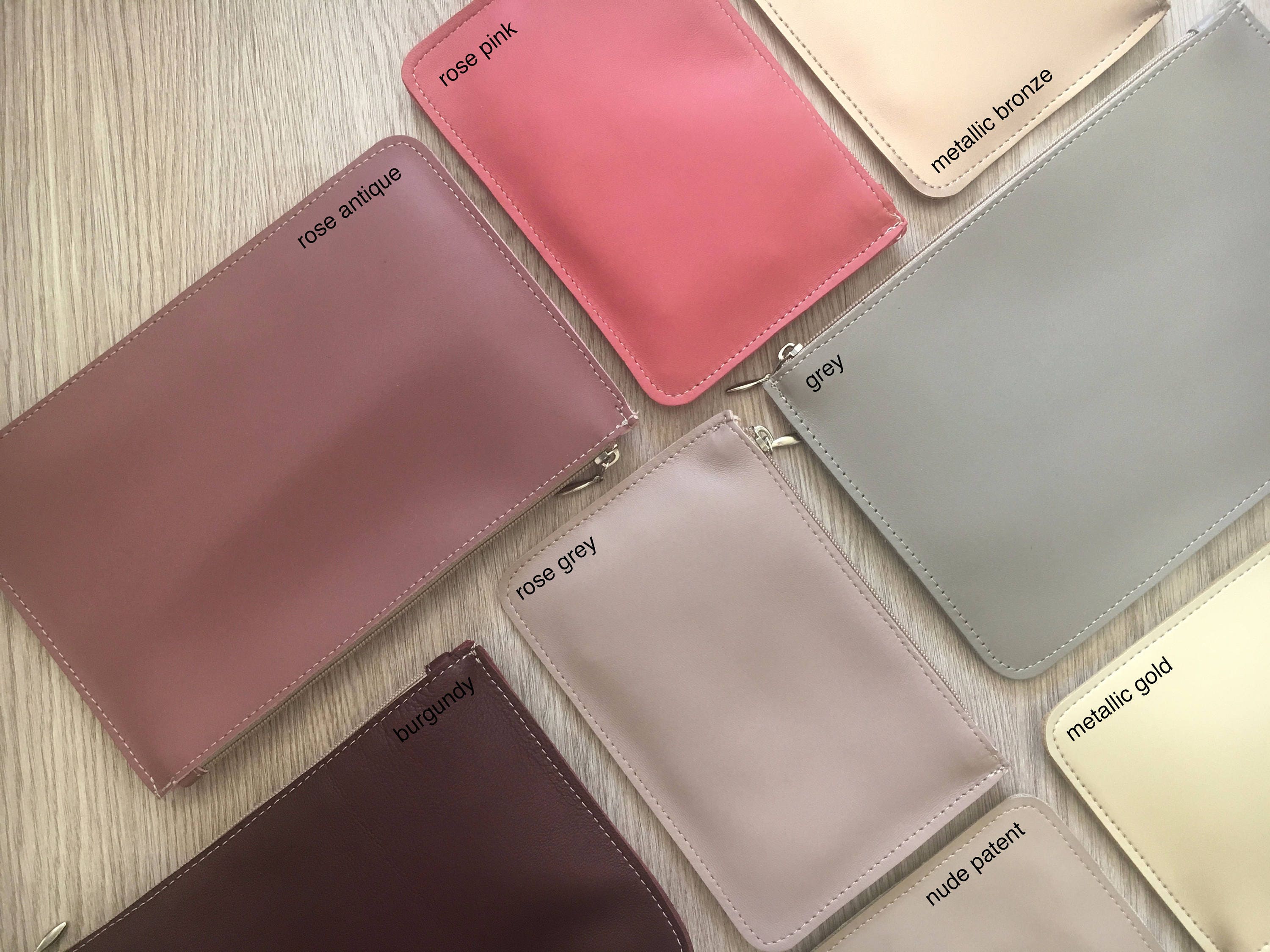 Personalized Leather Pouch. Custom Travel Pouch. Customized - Etsy