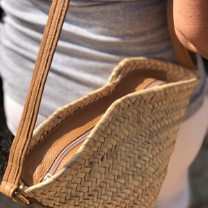 Mini Straw Bag. Crossbody Straw Bag. Straw Bag - Etsy