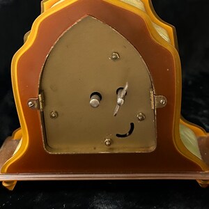 Art Deco Bakelite Clock With Jewels on Sale - Etsy