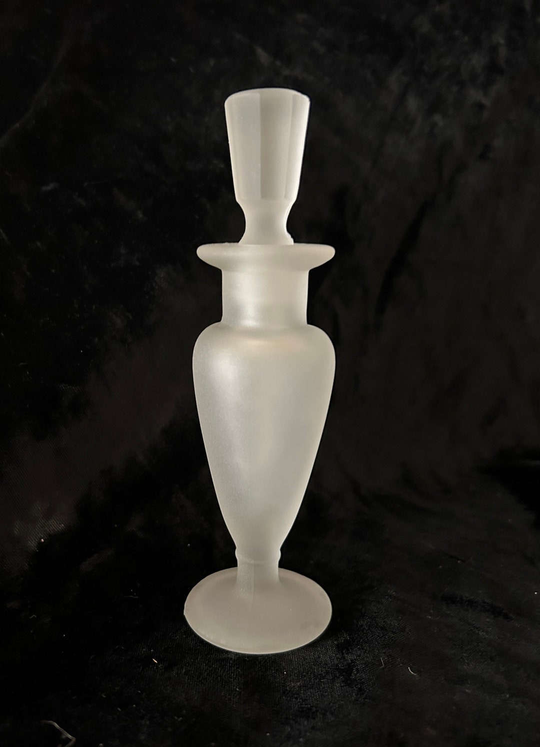 New Martinsville Satin Glass Perfume Bottle With Dauber - Etsy