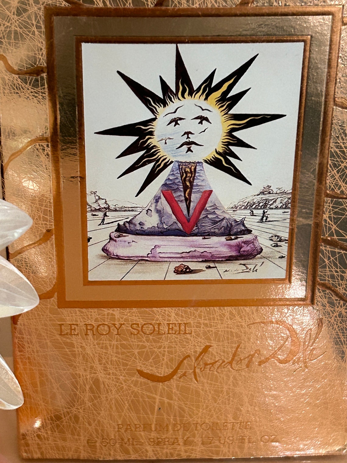 Vintage Salvador Dali Le Roy Soleil Perfume Bottle With Box - Etsy