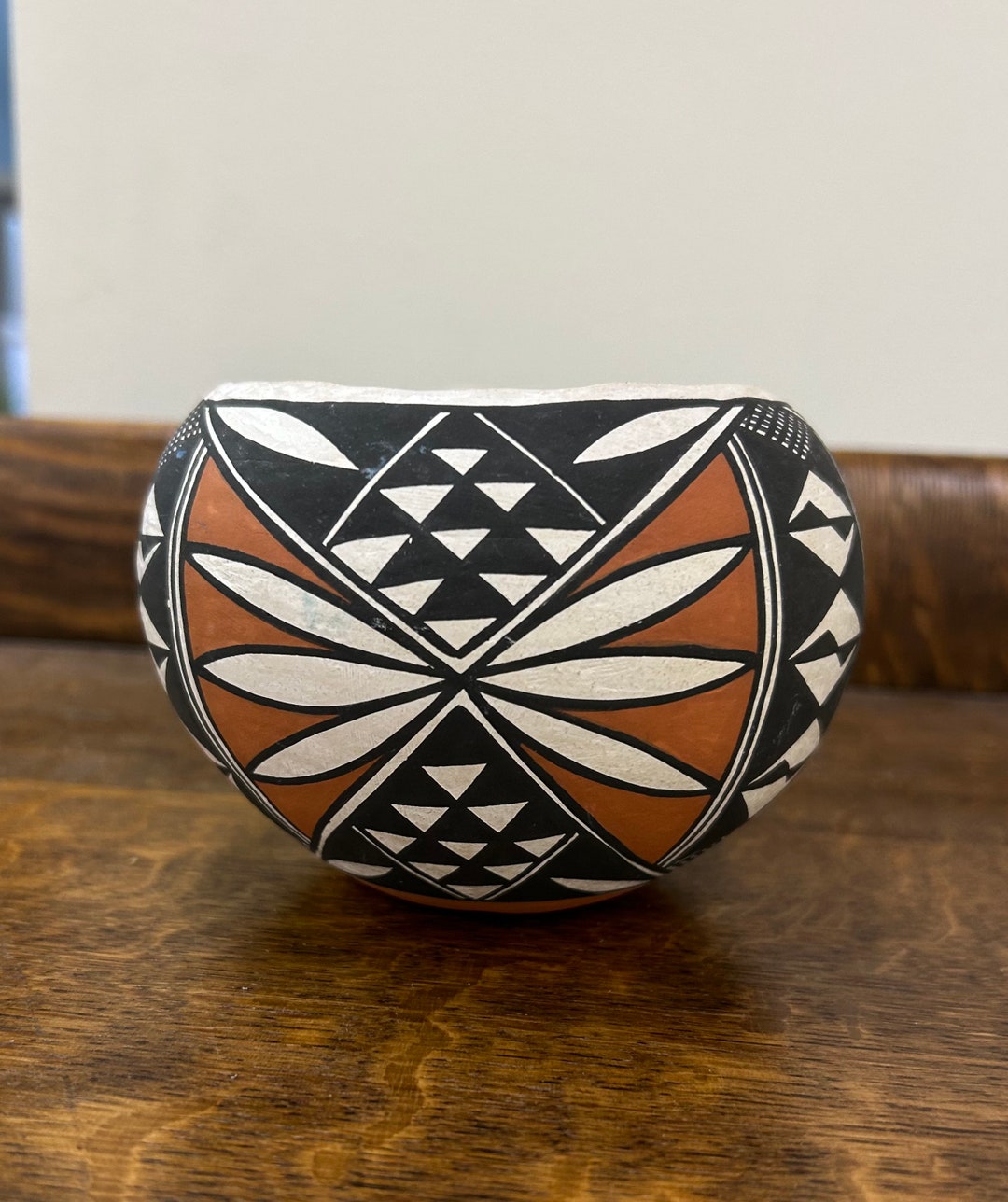 Native American Acoma Pottery Bowl Free Shipping - Etsy