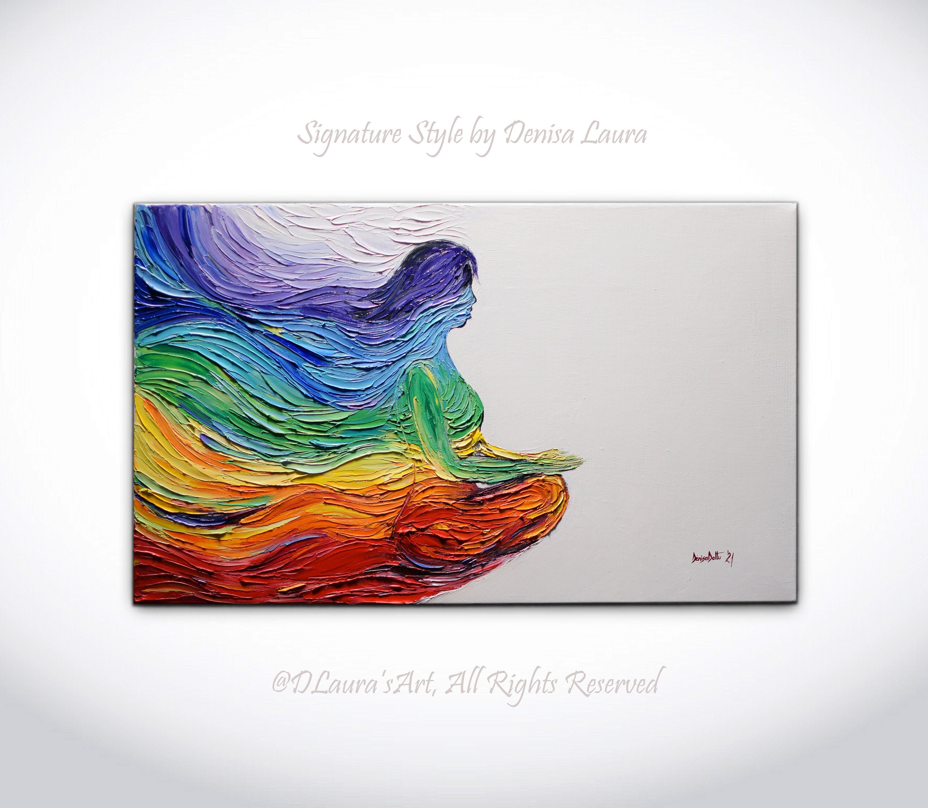 Yoga Paintings Abstract