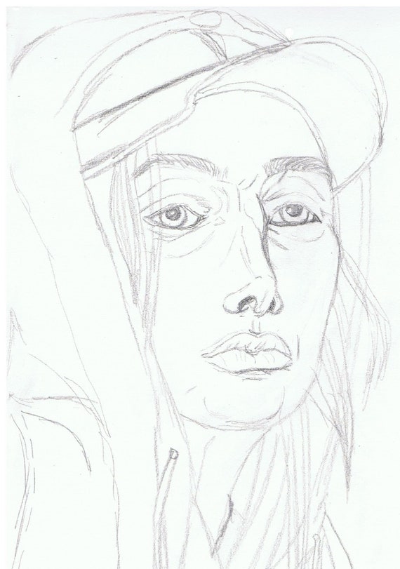 Downloadable Art Portrait State of Mind - Etsy