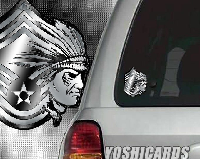 Silver Male Chief Master Sergeant CMSGT USAF United States - Etsy