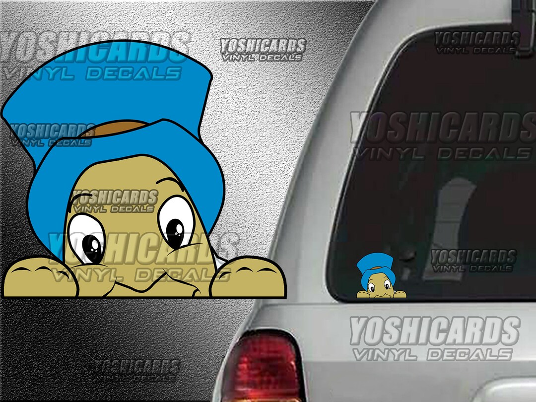 J Cricket Peeking Inspired Car Window Laptop Vinyl Decal Sticker - Etsy