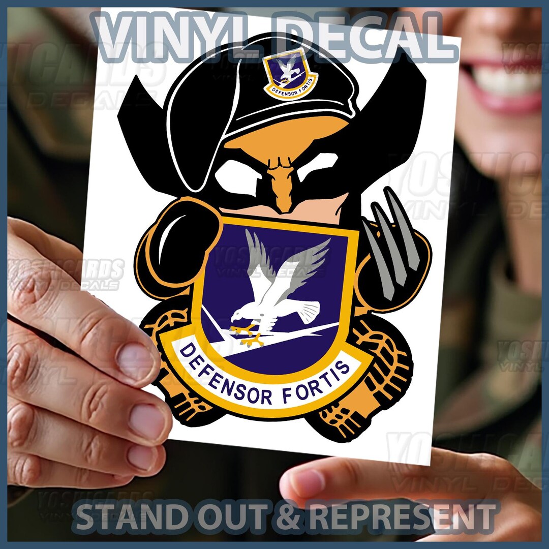 USAF Security Forces Wolverine Defender Decal - Etsy