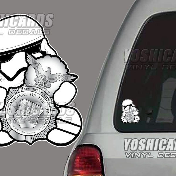 Us Air Force Security Police Decal - Etsy
