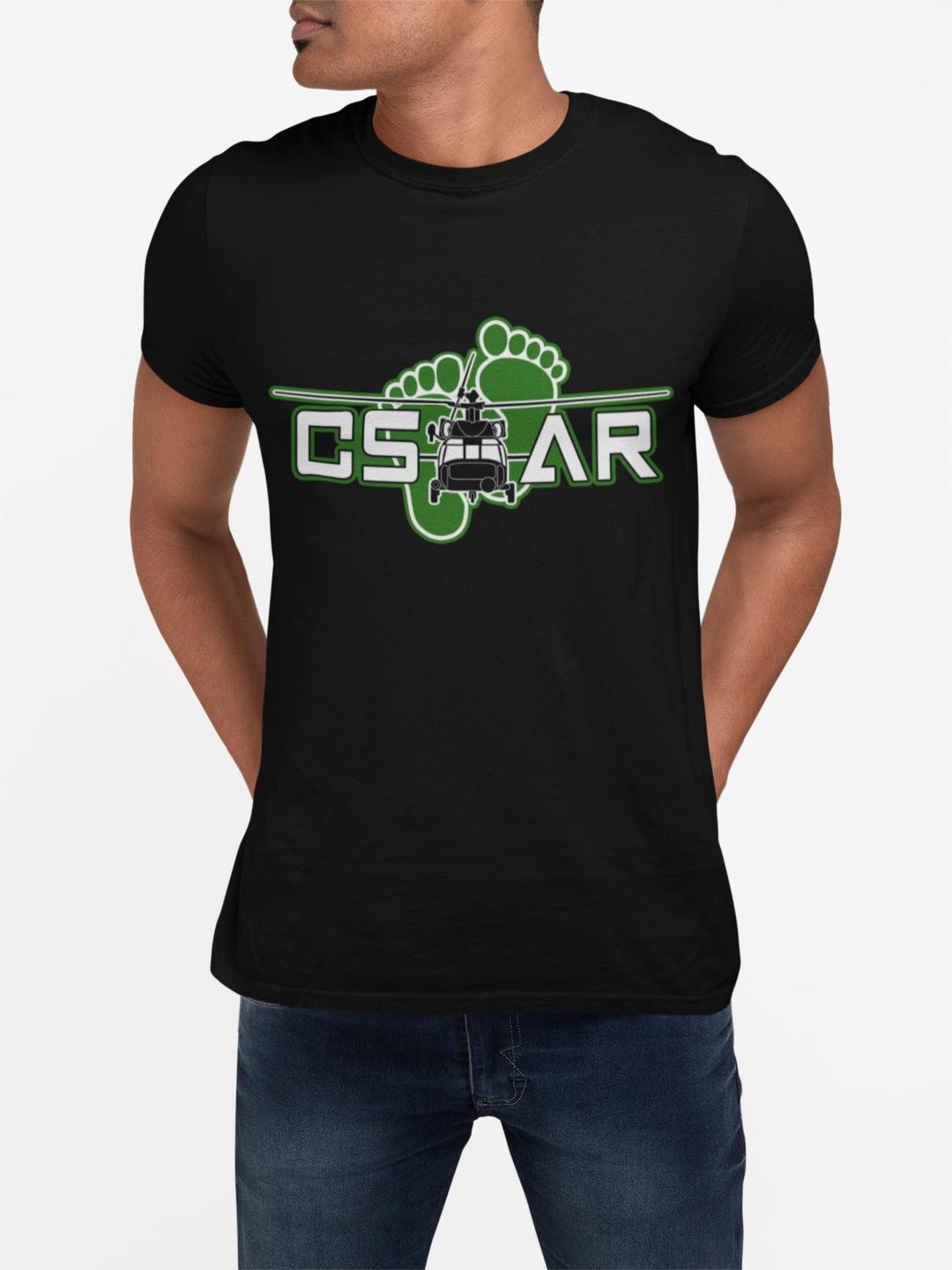 CSAR HH-60 Green Feet Shirt | Combat Search & Rescue Tee | Proud ...