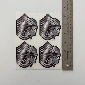 Four Mini Silver Male Chief Master Sergeant CMSGT USAF United States ...