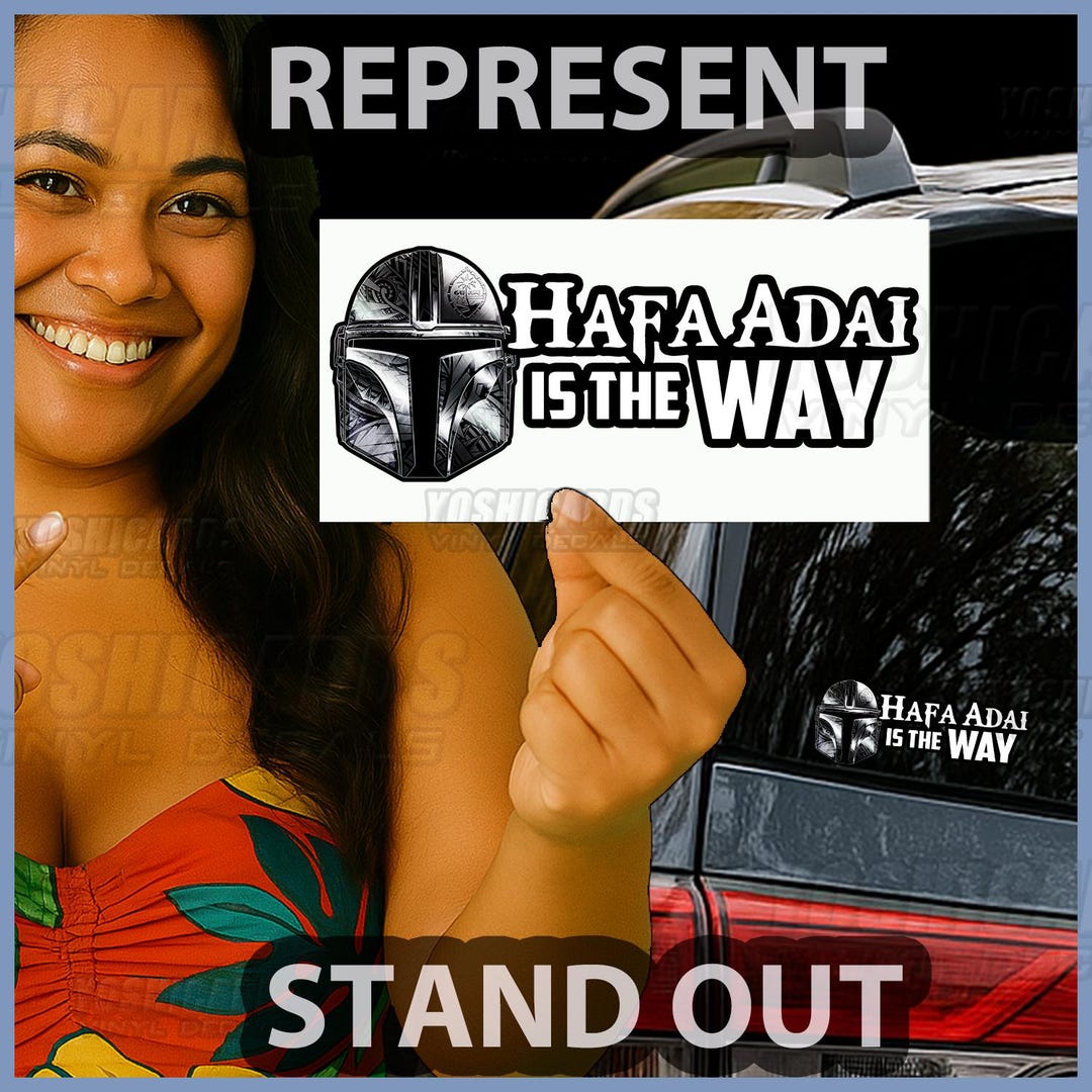 Guam Hafa Adai is the Way Decal | Chamorro Island Car Laptop Sticker ...