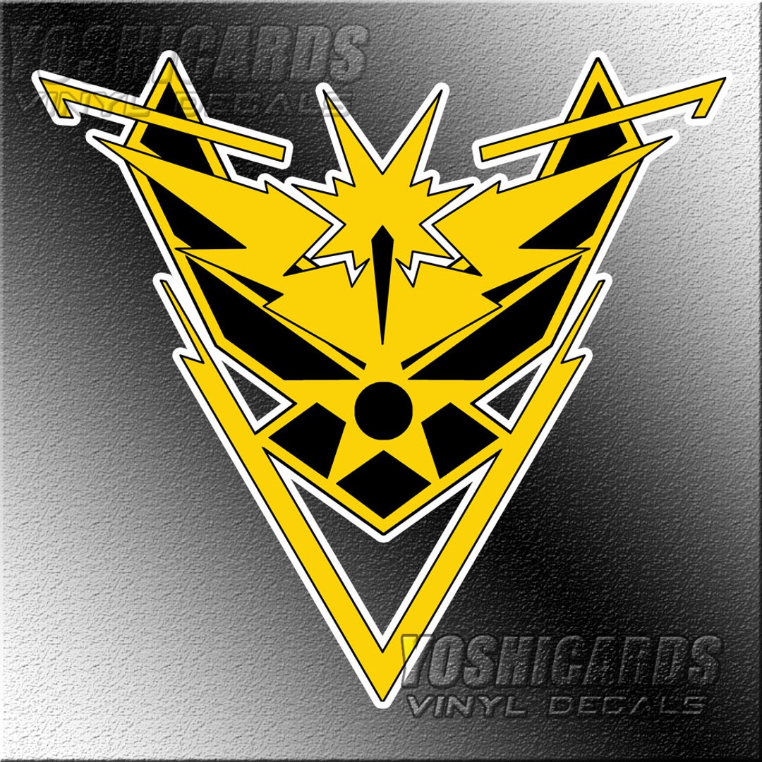 USAF Team Instinct Yellow Inspired Car Truck Auto Window Sticker Laptop ...