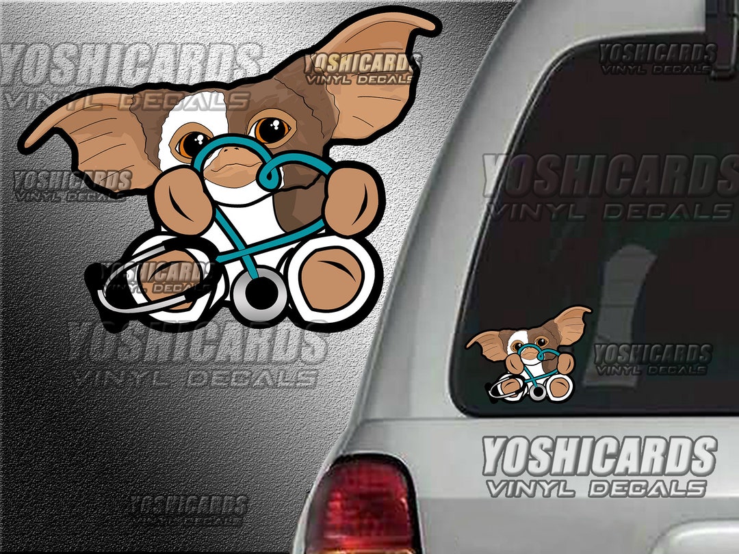 Medical Gizmo Stethoscope Peeking Inspired Car Window Sticker Laptop ...