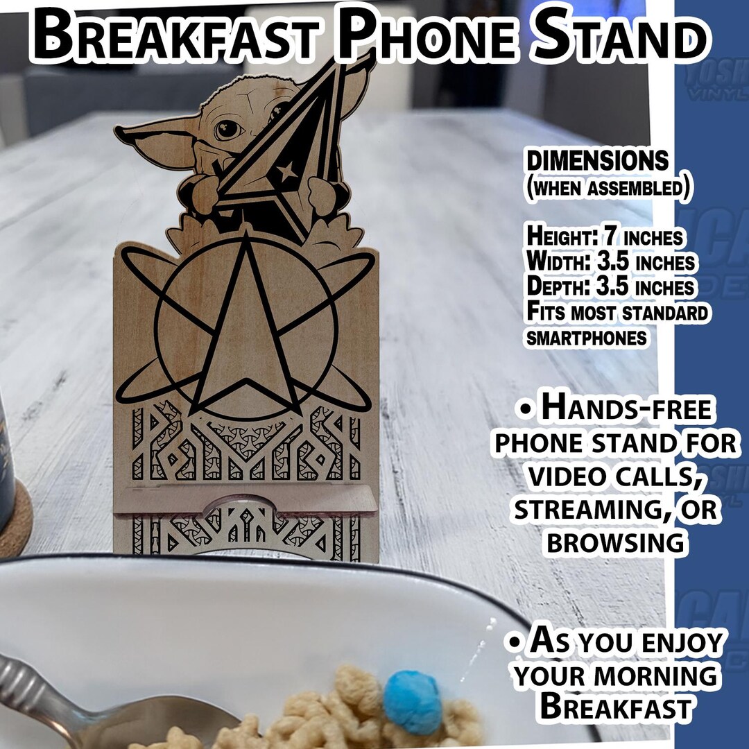 USSF Baby Youngling Phone Stand | Space Force Guardian Military Desk ...