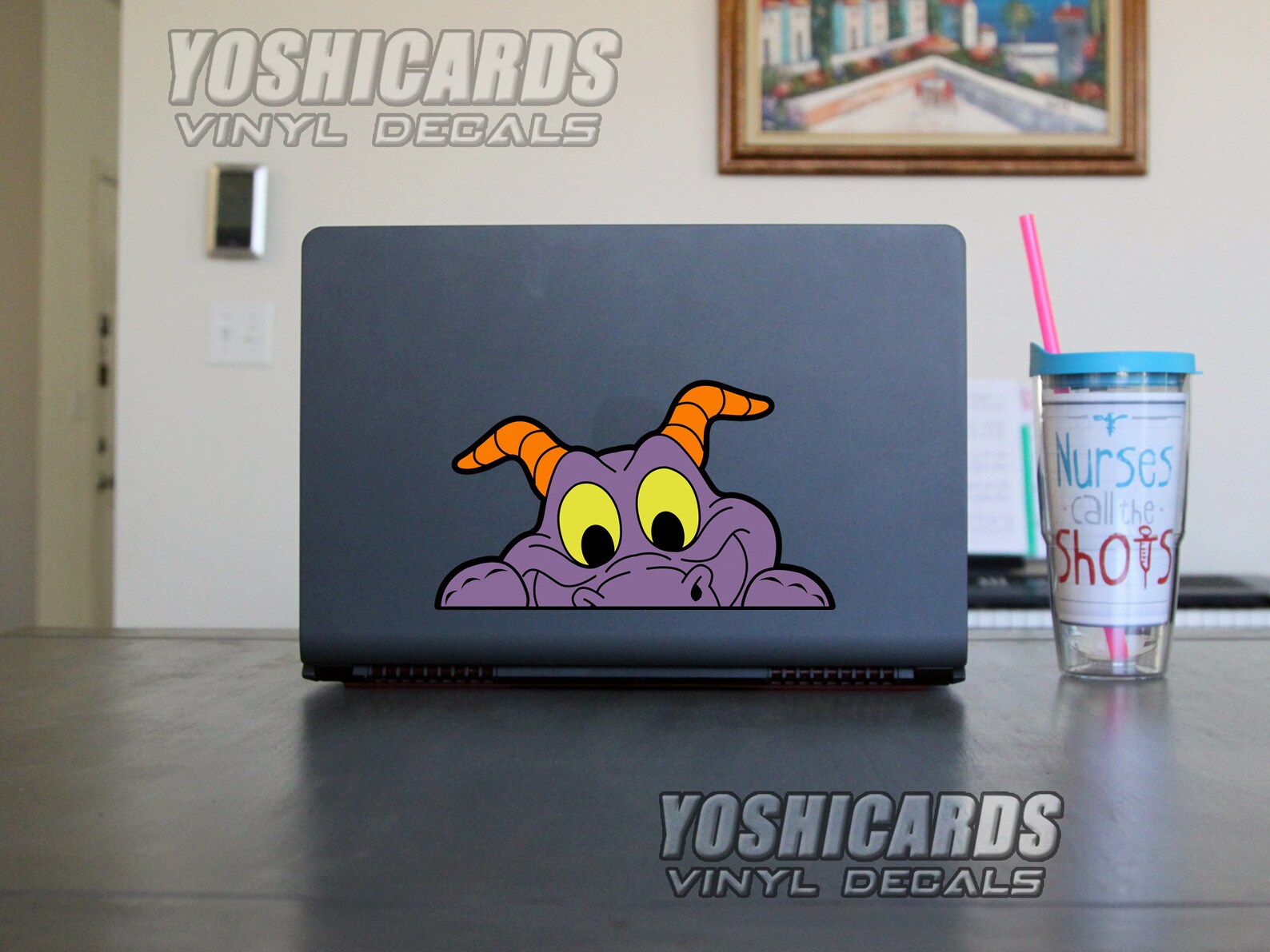 Figment Peeking Inspired Car Laptop Vinyl Decal - Etsy
