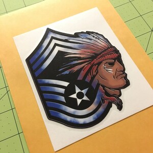 Male Air Force Chief Master Sergeant CMSGT USAF United States Military ...