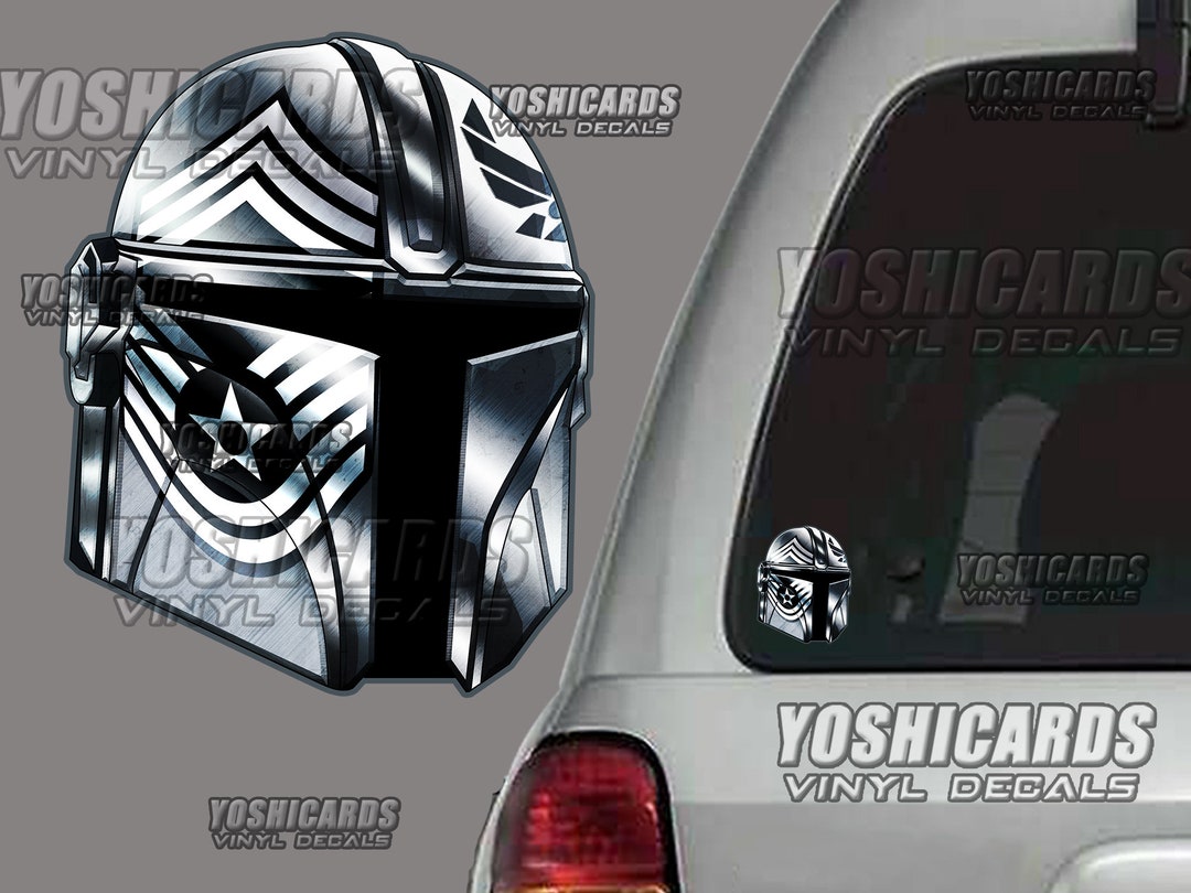 CMSGT Mandalorian Helmet Inspired USAF Air Force Chief Master Sergeant ...