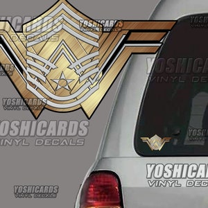 CMSGT Wonder Woman Inspired USAF Air Force Chief Master Sergeant ...
