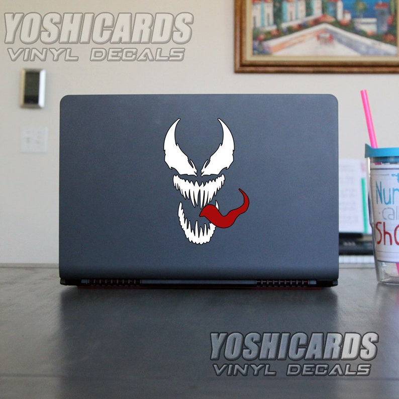 Venom Inspired Car Window Laptop Decal - Etsy