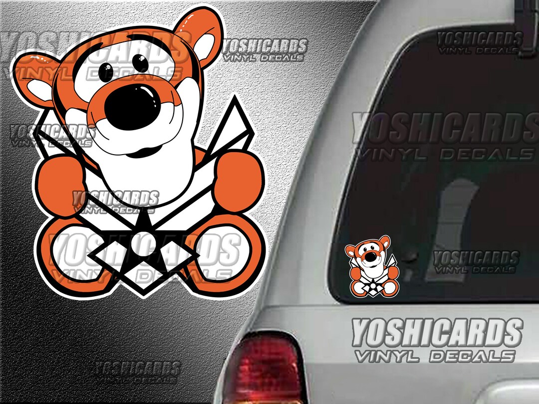 Air Force USAF Tigger Inspired Military United States Car Laptop Vinyl ...