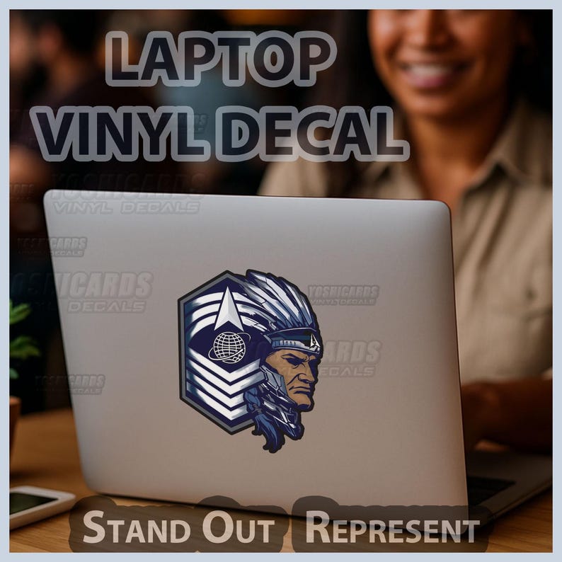 Space Force Cmsgt Vinyl Decal | Chief Master Sergeant Guardian Sticker ...