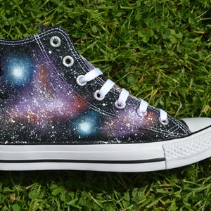 Space Sneakers Galaxy Converse Nebula Converse Painted - Etsy Canada