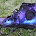 Buy Galaxy Converse, Galaxy Shoes, Galaxy Hi Tops, Custom Converse ...