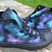 Buy Galaxy Converse, Galaxy Shoes, Galaxy Hi Tops, Custom Converse ...