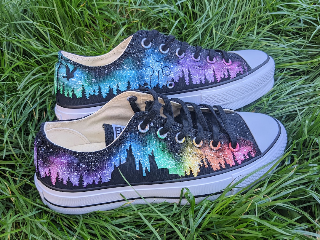 Custom Platform Converse, Witchcraft and Wizardry, Wizarding Castle ...