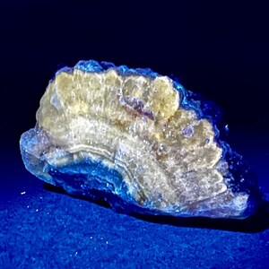 Natural UV Reactive Quartz With Lace Agate and Botryoidal Iron Ore ...