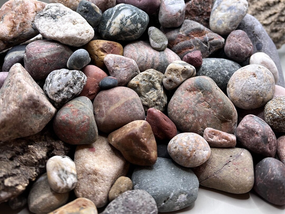 5lbs Lot of Great Lakes Stones/rocks: Hand Sourced, Mineral Specimens ...