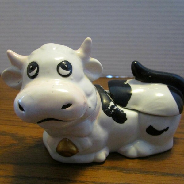 Cow Sugar Bowl - Etsy