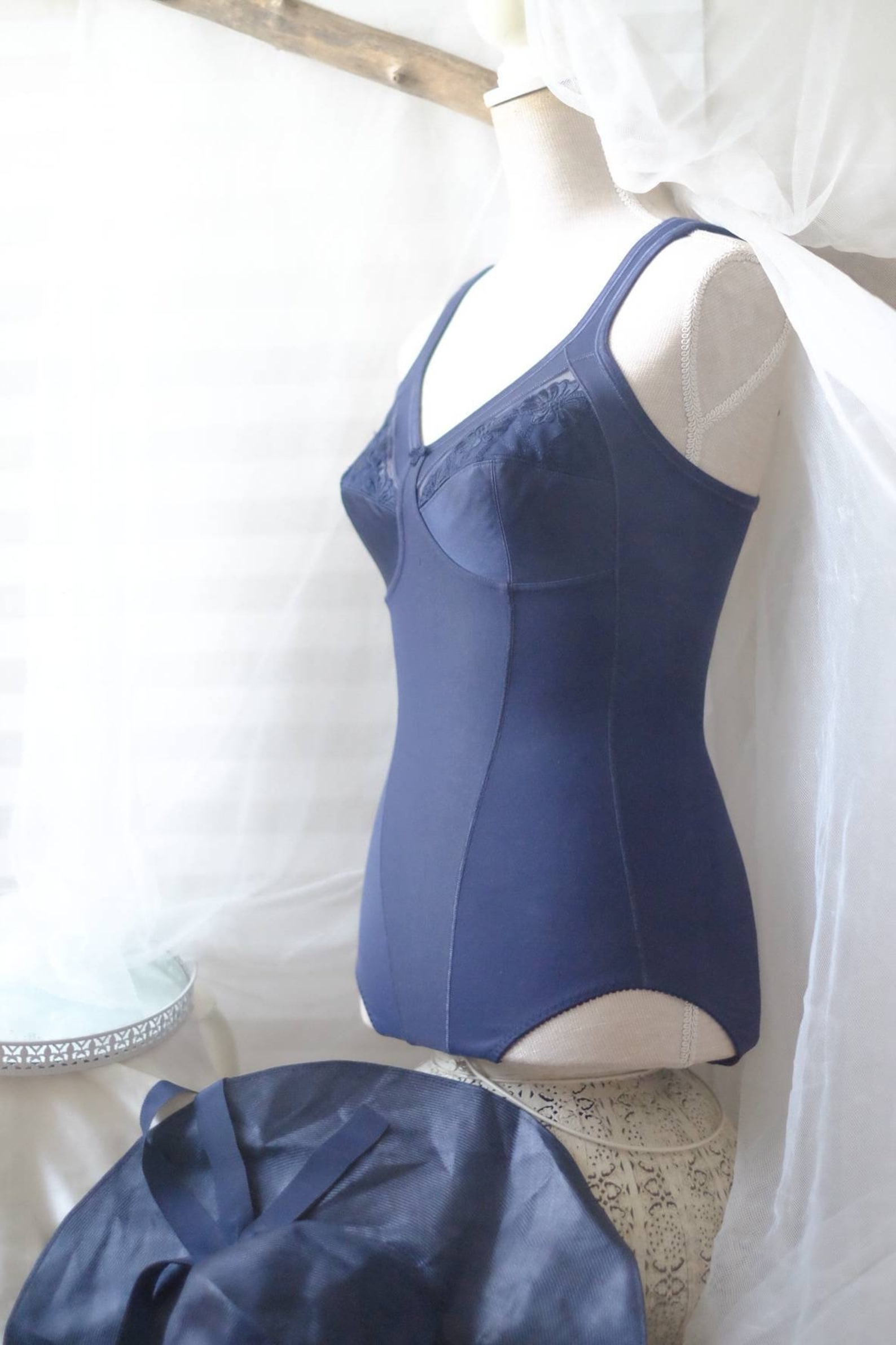 Vintage 80s Girdle Body Shaper Backless Sleeveless Cup C Deep - Etsy