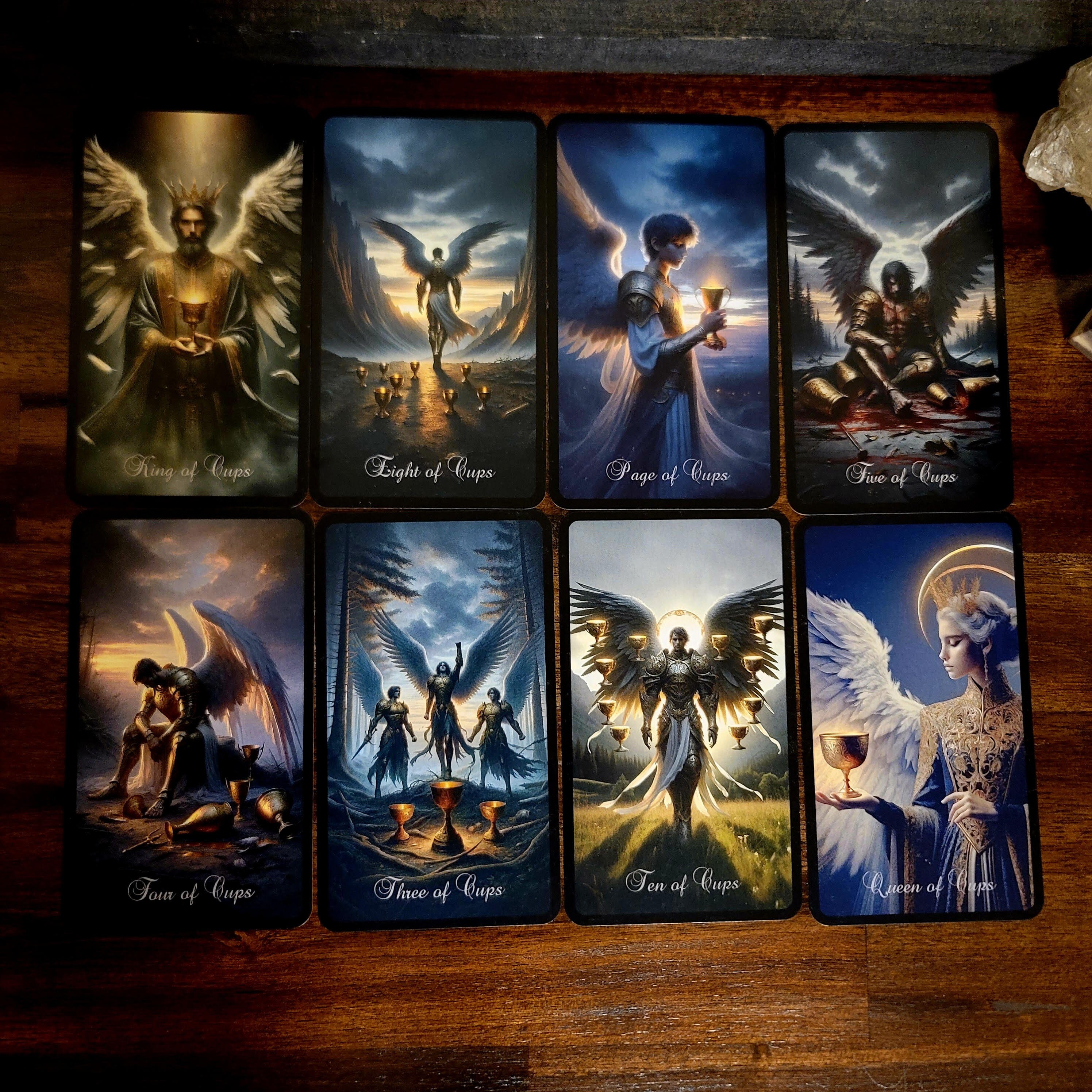 Angels & Demons Tarot Deck - Etsy