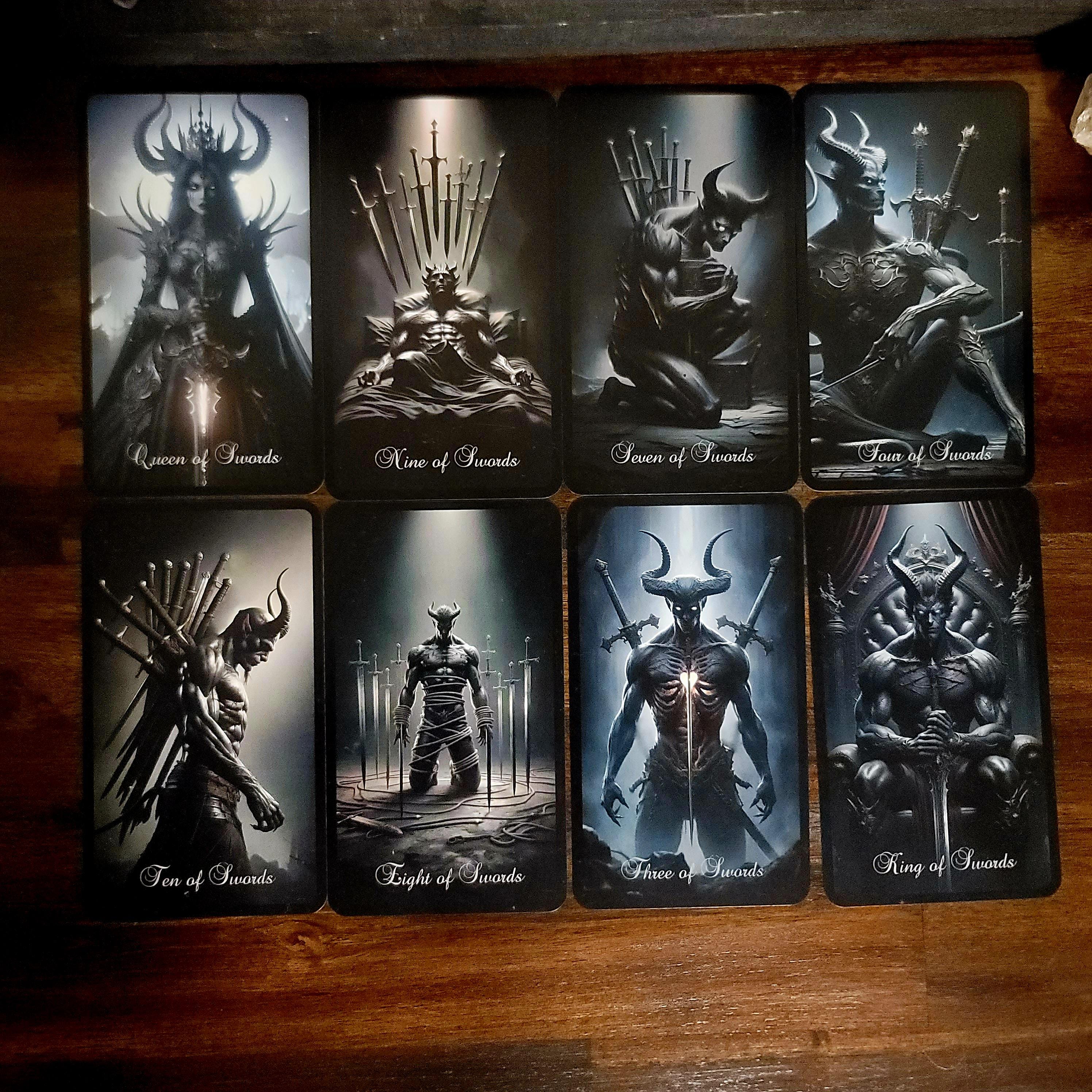 Angels & Demons Tarot Deck - Etsy